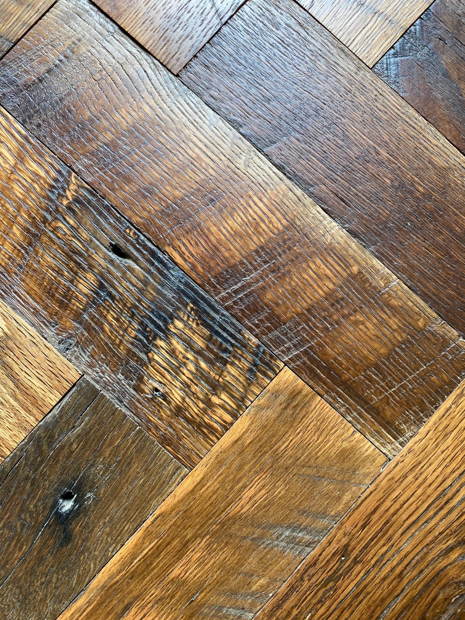 Reclaimed Mid West Barn Oak Herringbone reclaimed-mid-west-barn-oak-herringbone